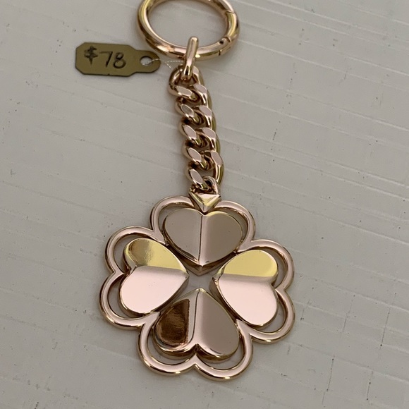 kate spade | Accessories | Kate Spade Legacy Logo Metal Spade Flower ...